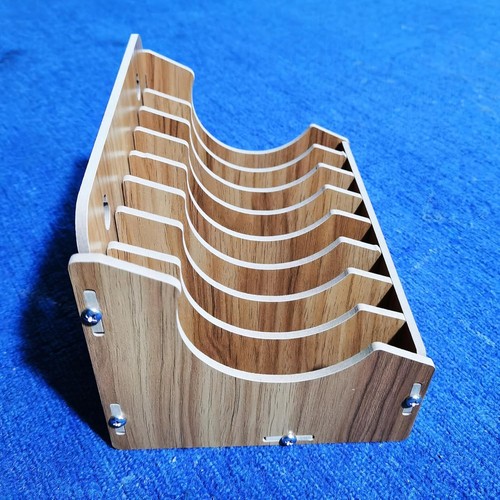 8-Tier Upgraded 5 Inch Sandpaper Organizer, Storage Holder Brown | eBay