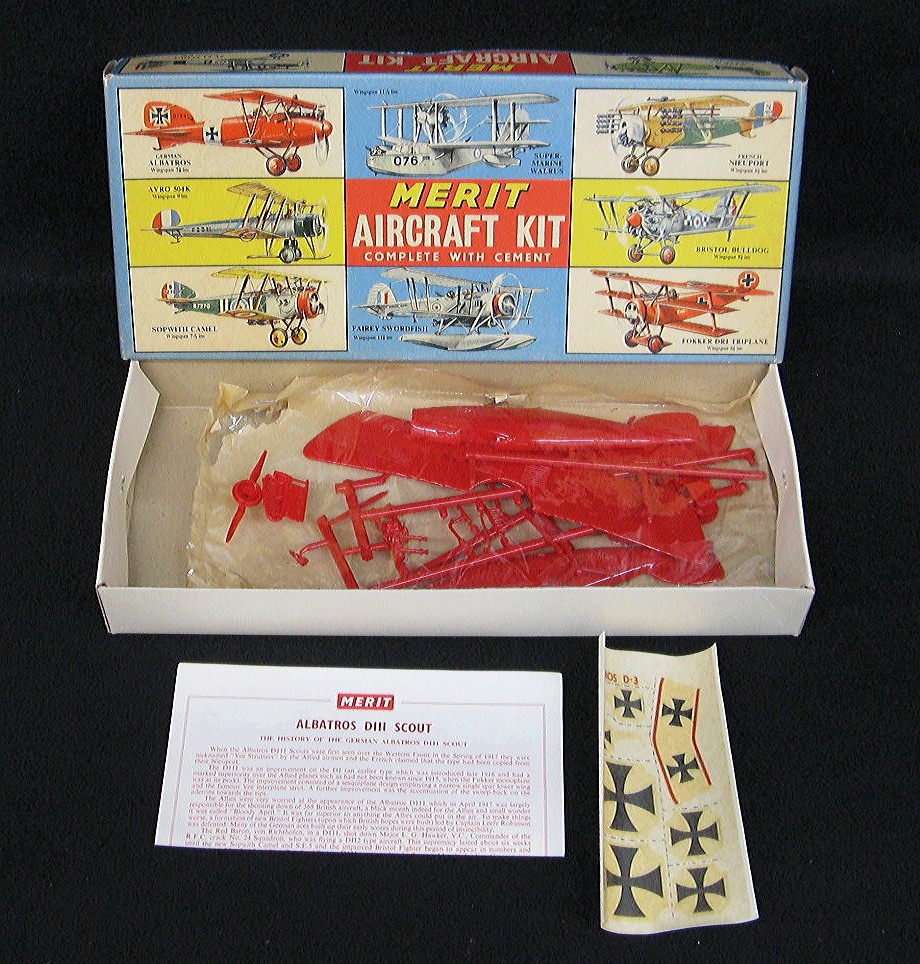 1/48 Merit Models ALBATROS D.III German WWI Fighter *NMIB* | eBay