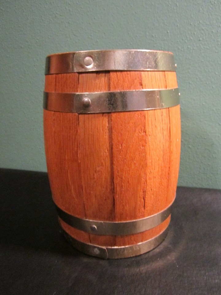 Dad's Old Fashioned Root Beer Combination Keg Wood Barrel Bank | eBay