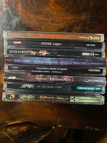 Heavy Metal CD Lot of 8 Discs - Pre-Owned but VG condition! | eBay