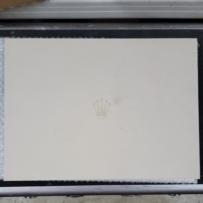 Original Rolex Authorized Dealer Suede Display Tray - Insert Full ...