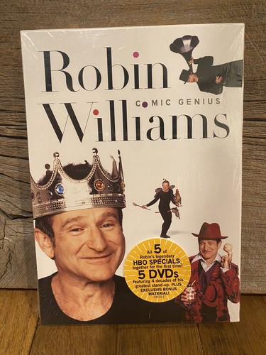 Robin Williams Comic Genius DVD 5-Disc Set 2018 New Sealed HBO Comedy ...