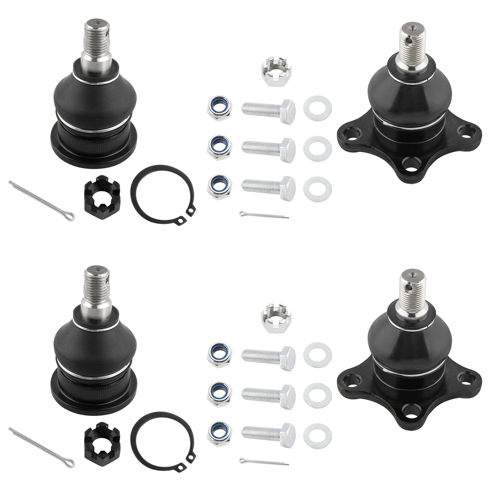 4X Front Driver Passenger Up&Low Ball Joint K9372 1983-1985 For Ram50 ...