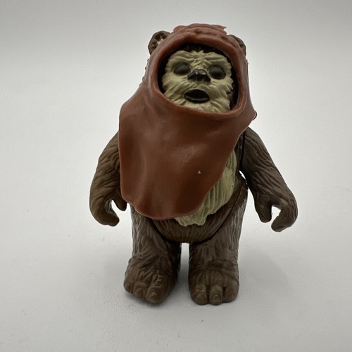 Vintage Star Wars WICKET WARRICK with Hood Ewok 1984 No COO Kenner ...