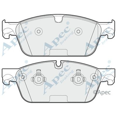 Brake Pads Set Front PAD1928 Apec 0064203620 0074207920 A0064203620 ...