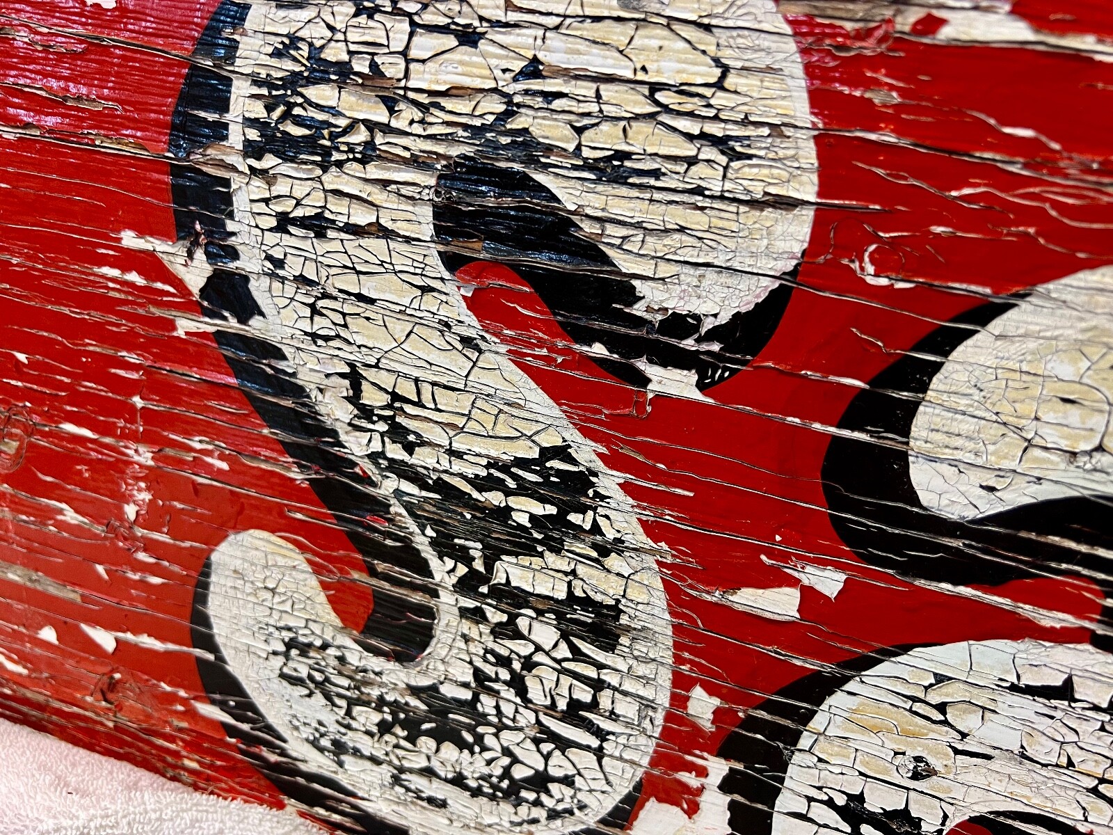 Santa Fe Speedway Circa 1950's Vintage Wooden Sign, Original and ...