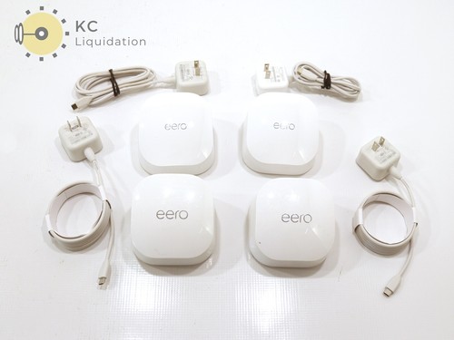 4x Lot EERO 6 Wireless Wi-Fi Extender (N010001) w/ Power Adapters | eBay