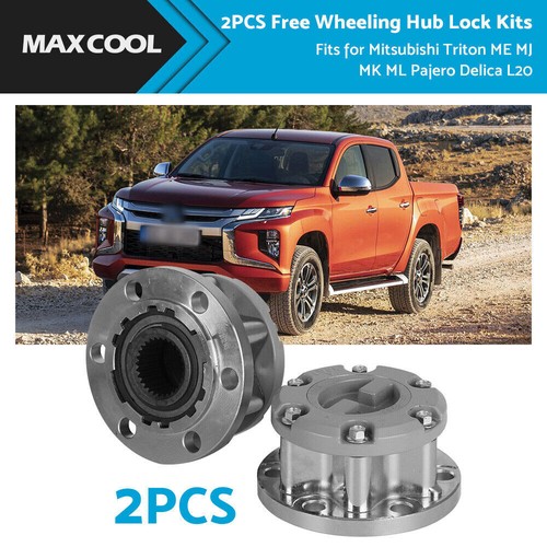 Free Lock Wheeling Hubs Fit for Mitsubishi Triton ME MJ MK ML Pajero ...