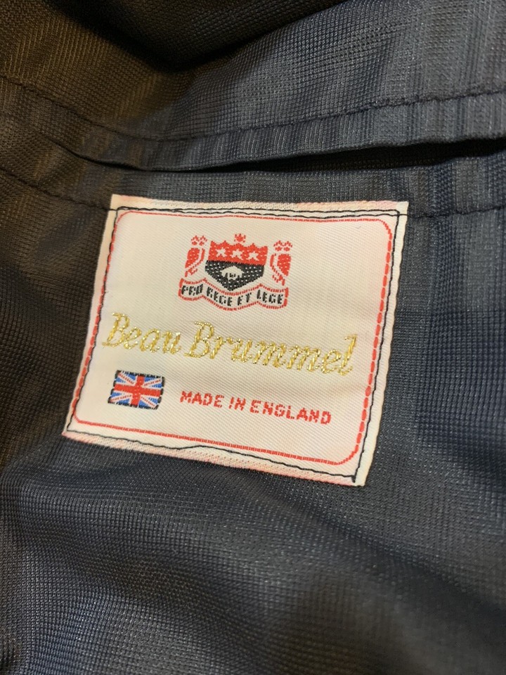 Beau Brummel Vintage Wool Suit Jacket Made In England Kids 8 | eBay