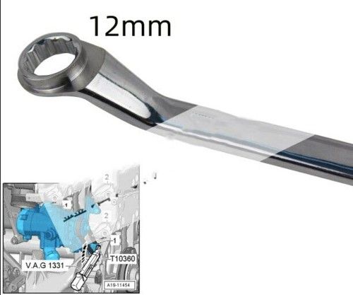 Water Pump Drive Pulley Special Wrench 12mm EA888 T10360 For VW ...