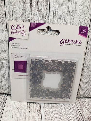 Crafters Companion Gemini Daisy Chain Cut And Emboss Embossing Folder ...