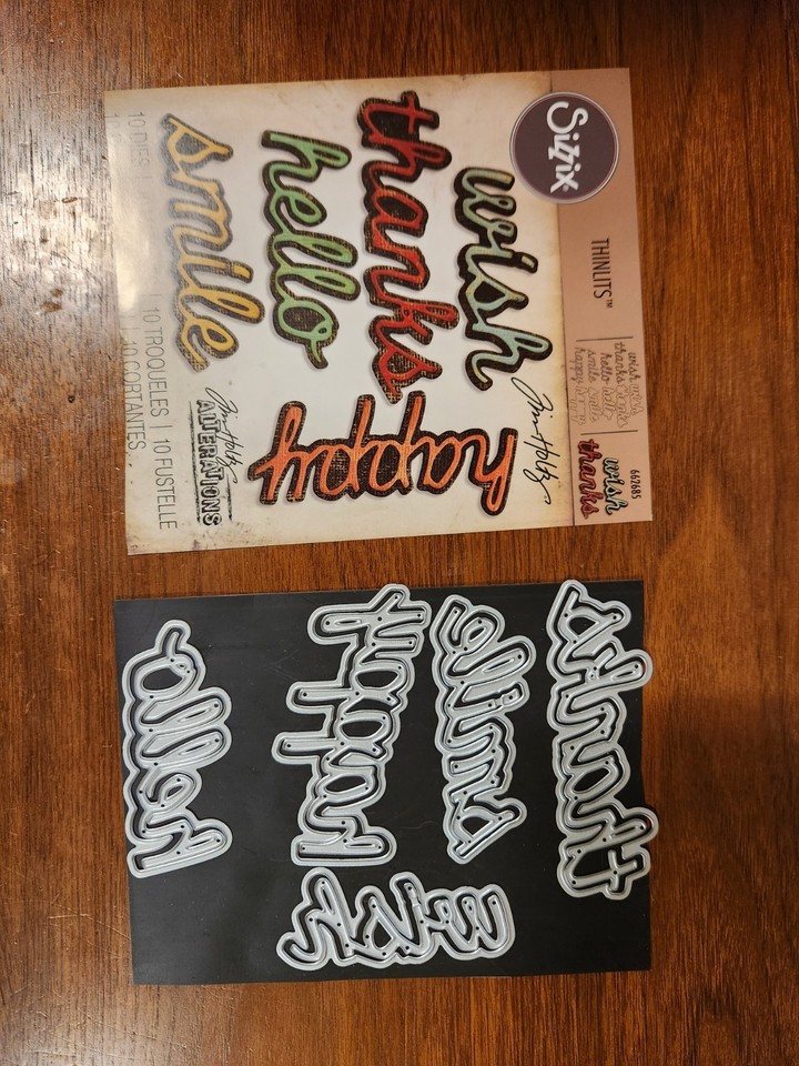 Sizzix Thinlits Tim Holtz various die sets | eBay