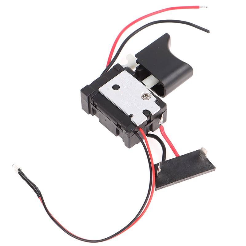 Electric Drill Dustproof Speed Control Push Button Trigger Switch DC 7. ...