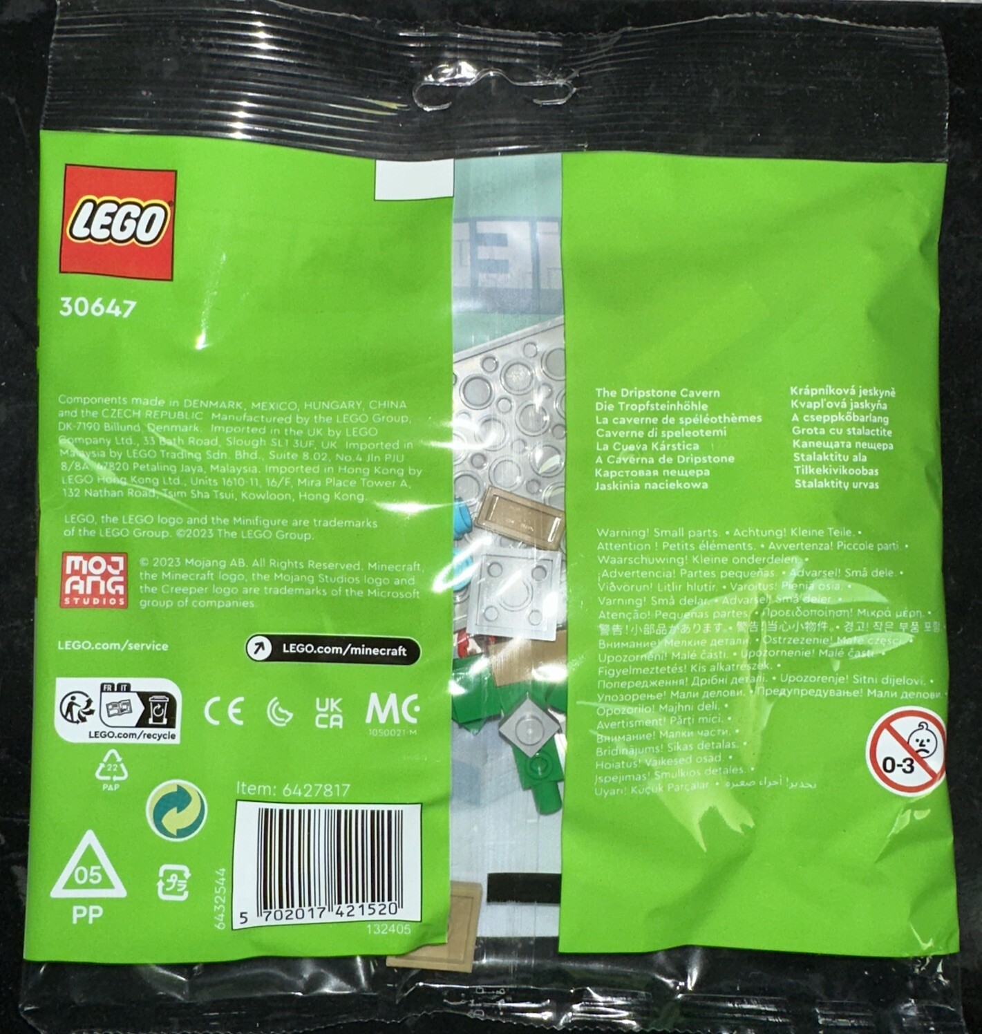 Lego Minecraft The Dripstone Cavern #30647 Brand New 5702017421520 | eBay