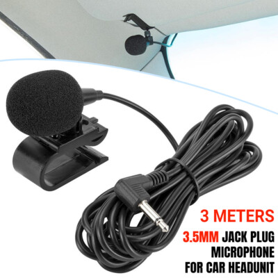 3.5mm jack Replacement Microphone Mic Car Stereo Radio Bluetooth Sony ...