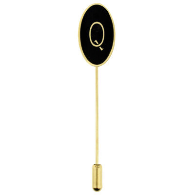 PinMart's Letter Q Lapel Stick Pin | eBay