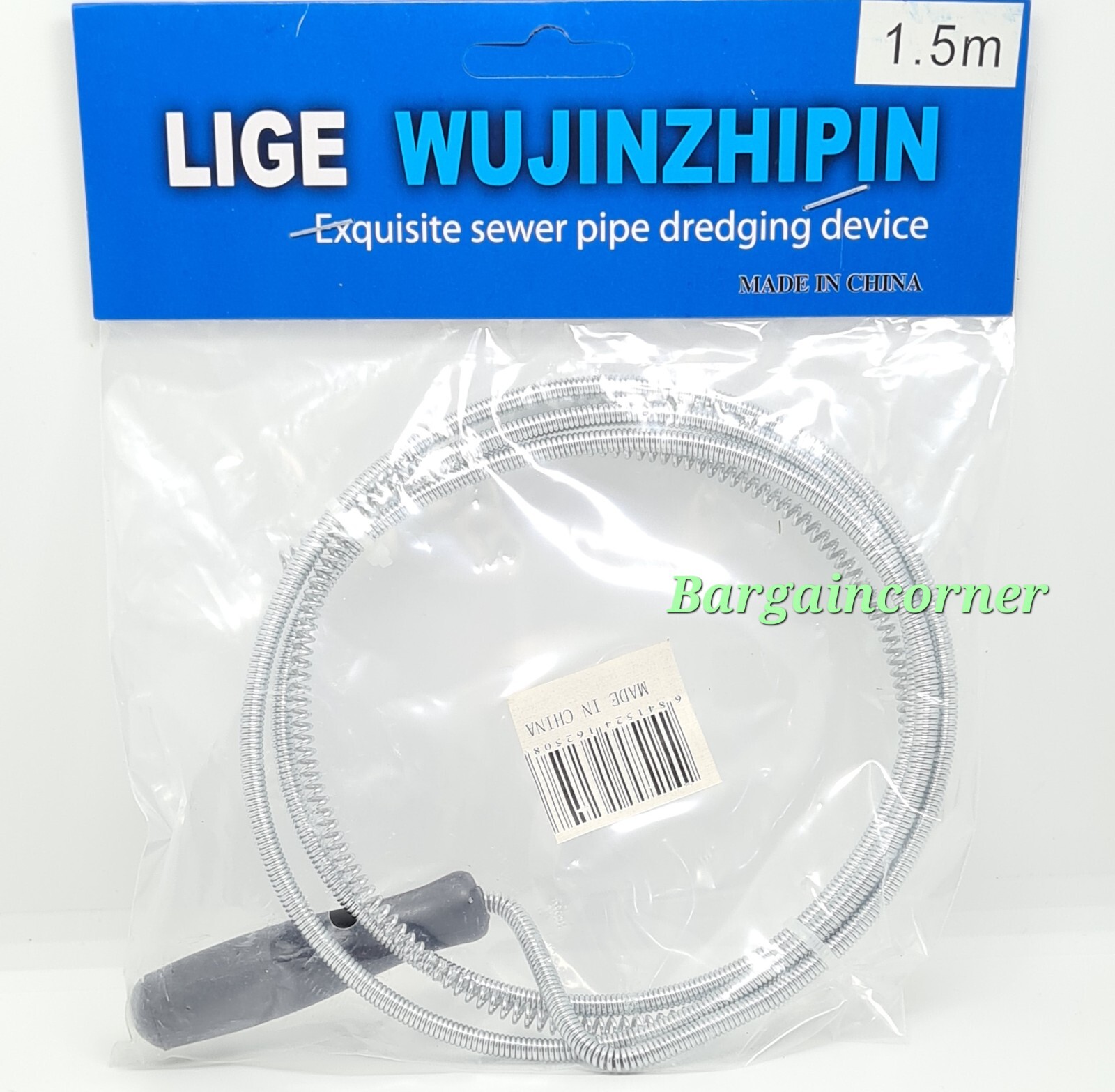 Drain Unblocking Spring Snake Wire Rod Unclog Sink Shower Pipe ...