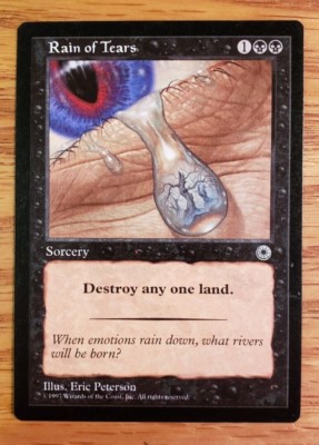 Rain of Tears x1 Portal 1 - English - Mint - Magic the Gathering MTG | eBay