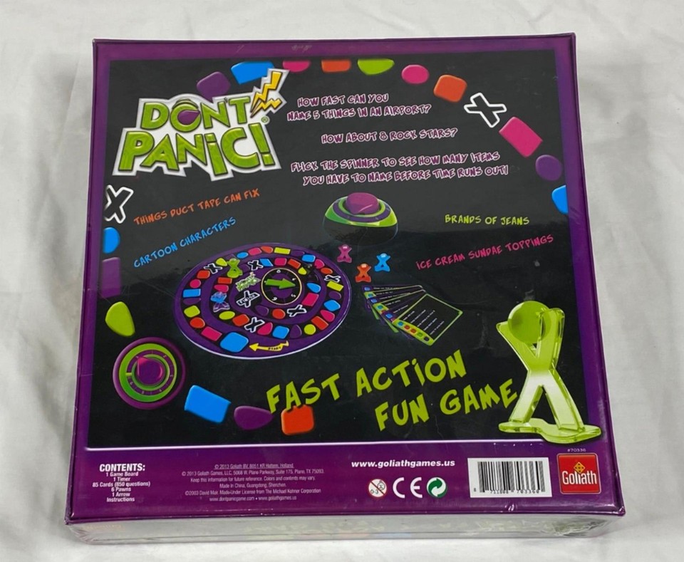 GOLIATH 2013 DON'T PANIC FAST ACTION FUN GAME BRAND NEW | eBay