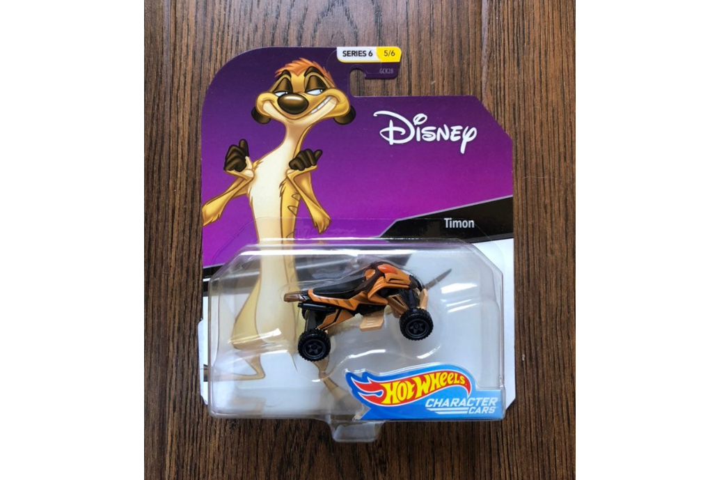 Hot Wheels 2020 Disney Character Cars Timon The Lion King Series 6 for ...
