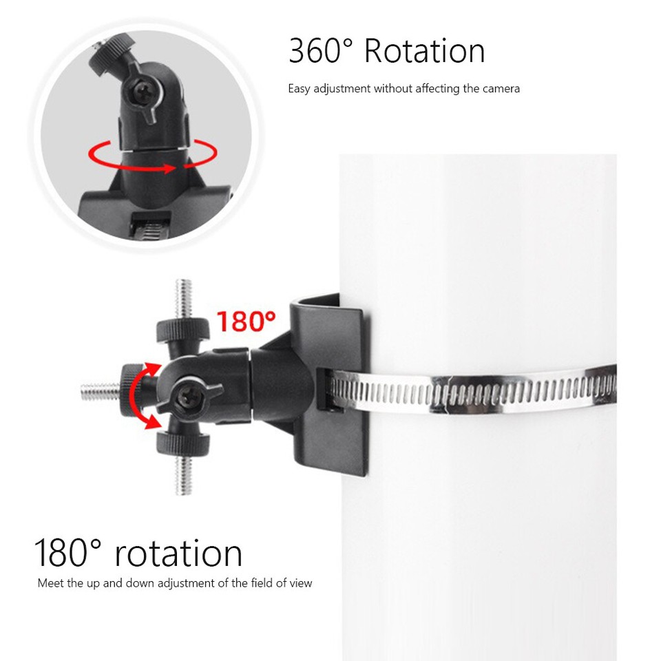 Camera Mount Pole Mount 360 Rotation for Ring Stick Up/Spotlight Cam ...