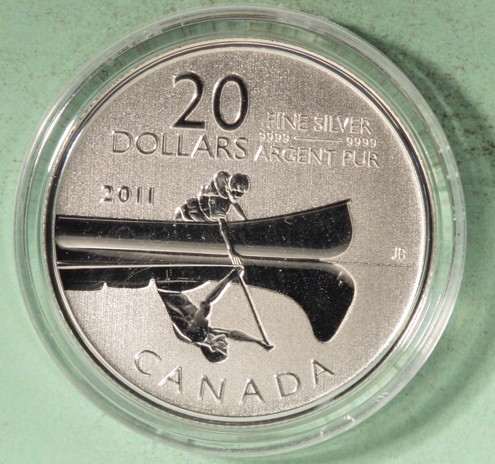 Canada 🇨🇦 2011 - 20 for 20 Series Fine SILVER COIN 🇨🇦 CANOE | eBay