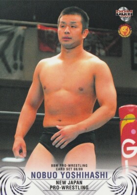 2008-09 BBM New Japan Pro Wrestling #8 Nobuo Yoshihashi | eBay