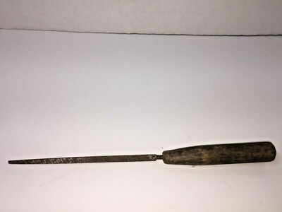 Vintage Nicholson 3 Sided Bastard Tapered File 6" USA Made Homemade ...