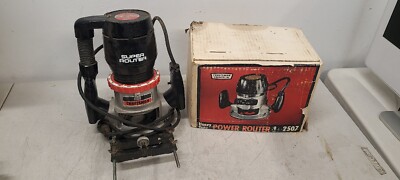 CRAFTSMAN ROUTER MODEL 315.17400 SEARS WITH BIT & Box, No Bag | eBay