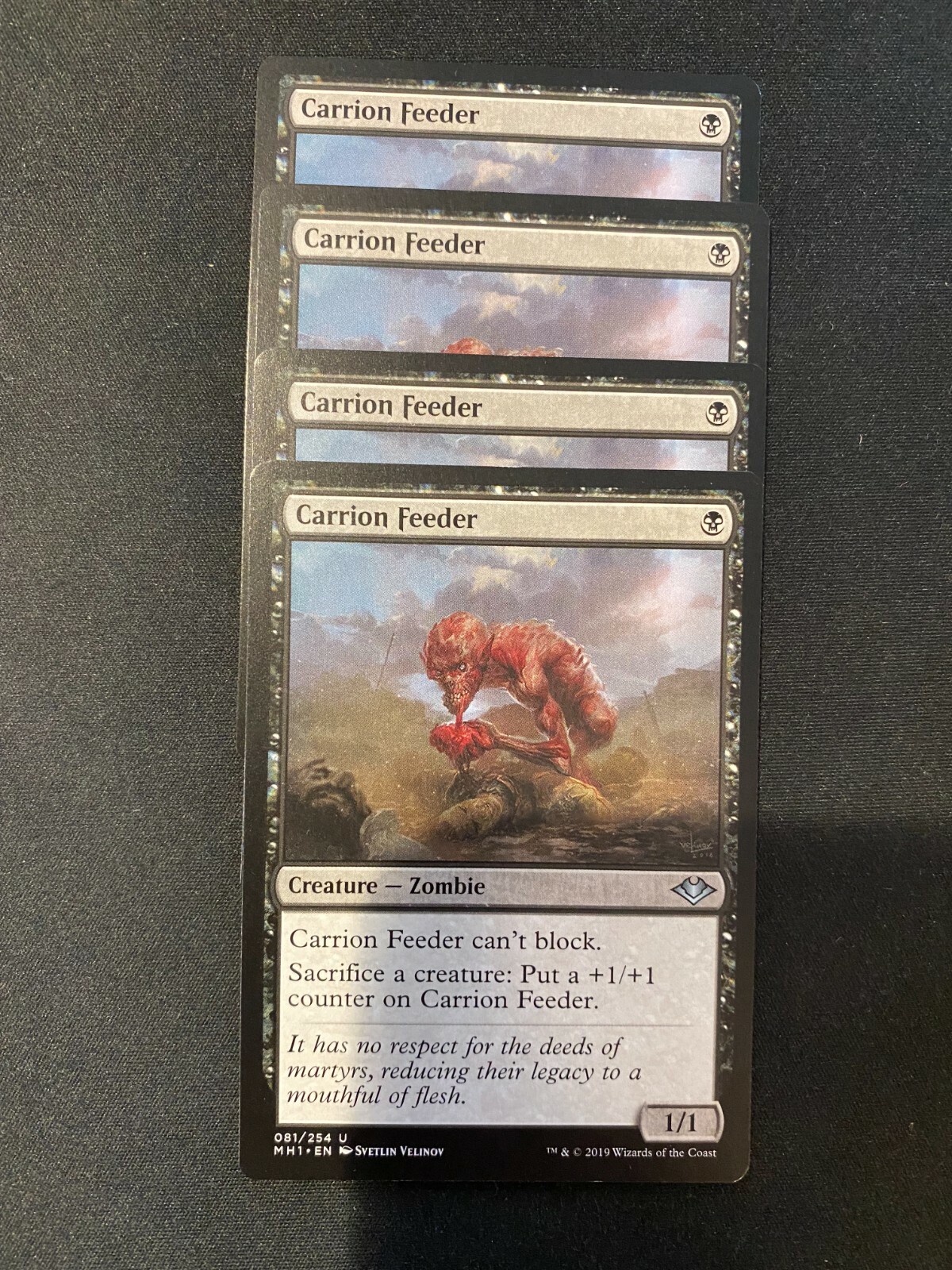 MTG Modern Horizons 1 Carrion Feeder x 4 | eBay