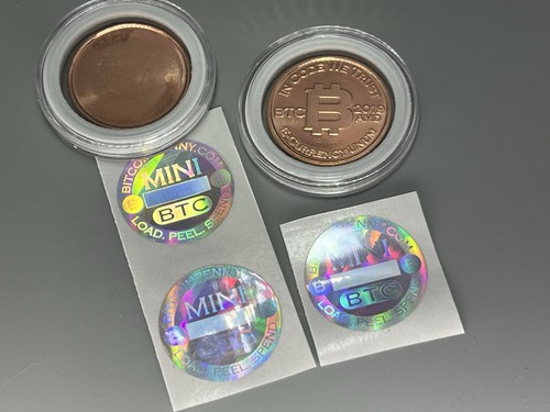 Bit coin Penny Co "BP" 2019 DIY copper lim AMD mint-bit coin Lealana ...