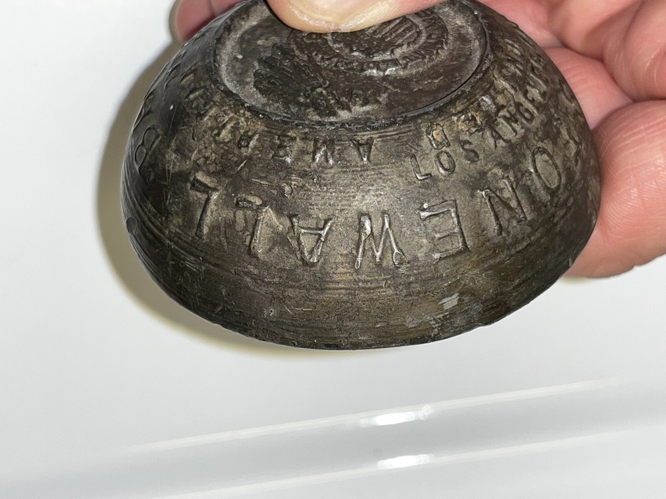 Antique Stonewall Babbitt Indian United American Metals Lead ...