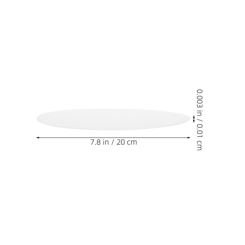 Ceiling Light Diffuser Cover: 7.86" Acrylic Light Diffuser Panel ...
