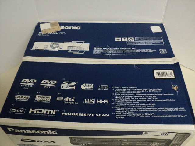 Panasonic DMR-EZ48V DVD Recorder for sale online | eBay