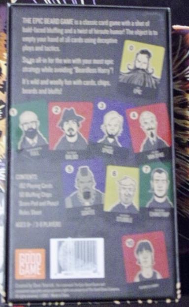 The Good Game Company : The EPIC BEARD Game : Cards/ Chips/ Beards/ Bluffs (NEW) | eBay