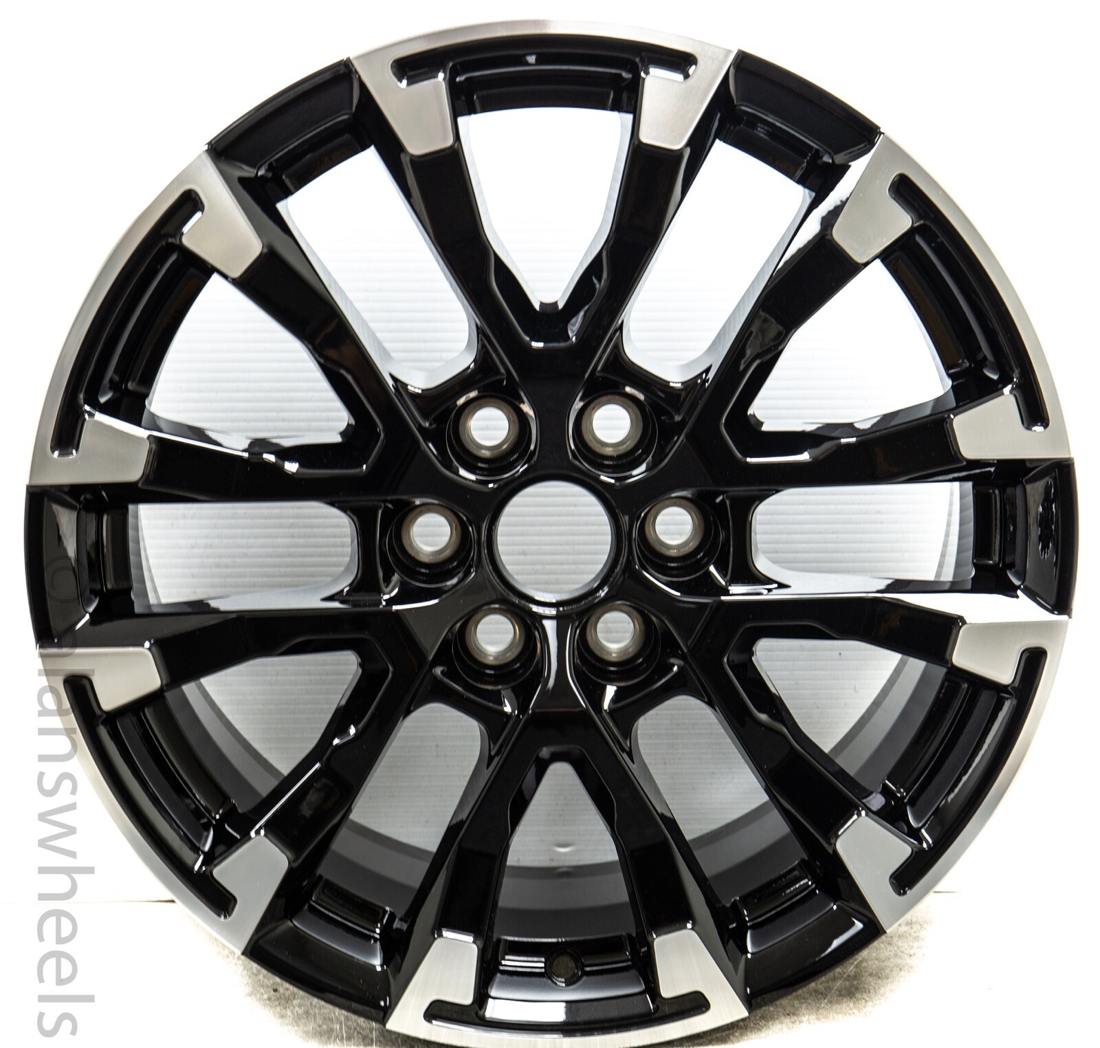 2018 GMC Acadia 18" Gloss Black Machined Factory OEM Wheels Rims Set of ...