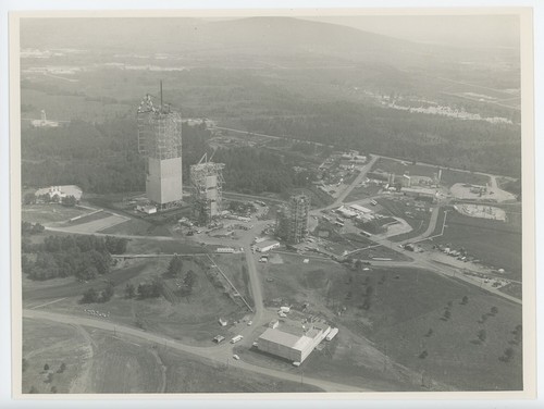 NASA, 1964 SATURN V DYNAMIC TEST STAND, BLOCKHOUSE & TOWER, 8X10 ...