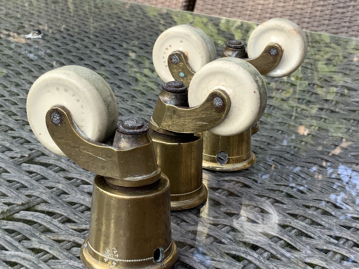 Vintage Reproduction Casters Restorers Classic Steel Caster With