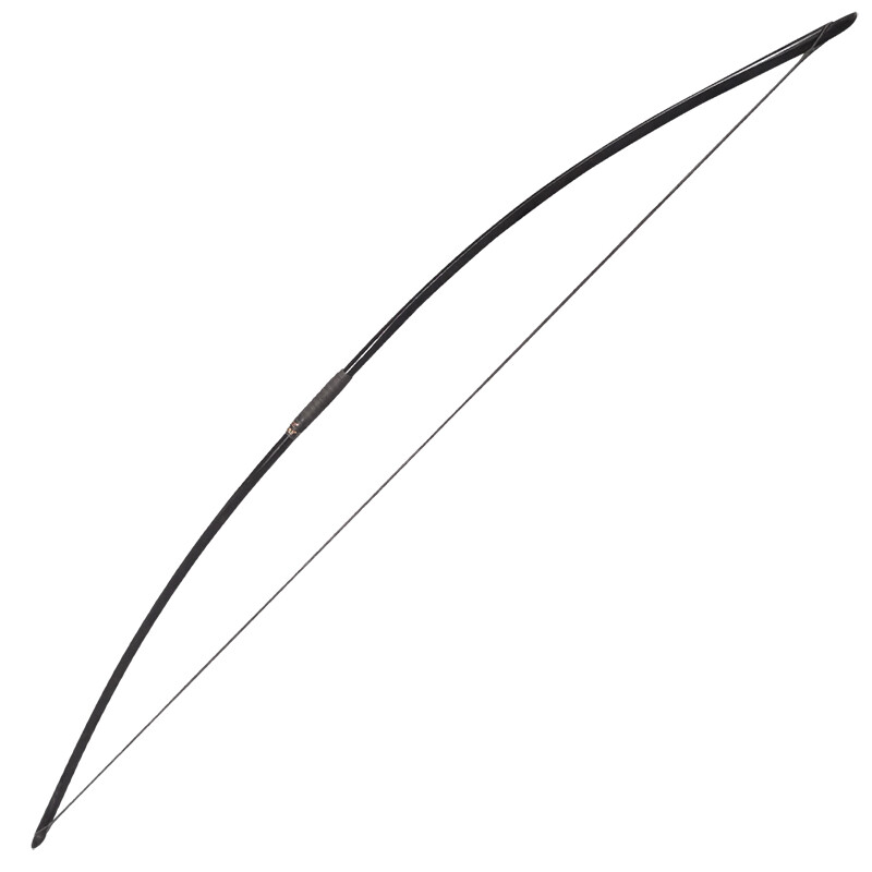 67in. Traditional English Longbow 25-120lbs Archery Straight Bow Target ...