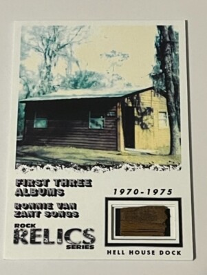 Lynyrd Skynyrd Signed Hell House Historical Rock Relics Card Gene Odom ...