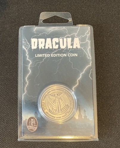 Dracula Number 68 Limited Edition Silver Coin - Individual Number 0175 ...