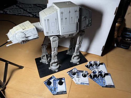 STAR WARS WOTC Miniatures ATAT With Additional Storm Troopers ...