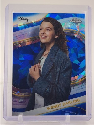 WENDY DARLING 2025 TOPPS CHROME DISNEY SAPPHIRE REFRACTOR Q1934 | eBay