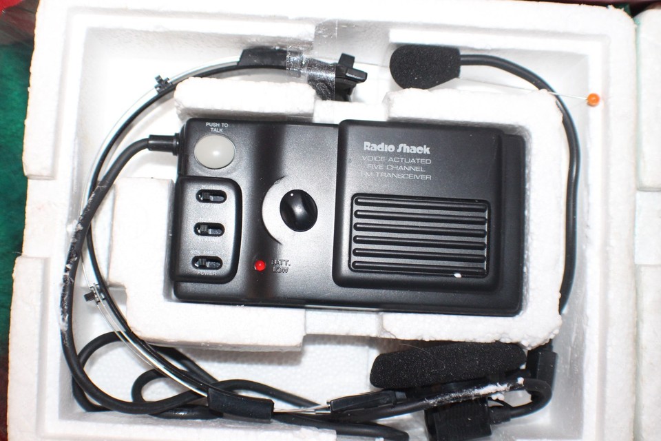 Radio shack vintage walkie talkie FM 5-channel radio | eBay