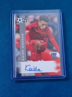 Kaide Gordon 2022 Leaf Auto Pro Set Rookie Liverpool | eBay