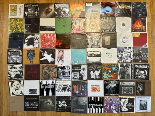 60 Punk Hardcore Indie Rock Emo 7" LOT In My Eyes SFN what happens next ...