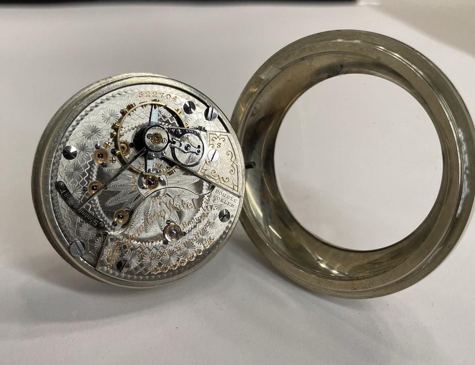 Hamilton 944 Pocket Watch, 18s 19j in a Swing out Display Back Case 🫣🤫🤫 ...