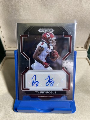 Ty Fryfogle 2022 Prizm Draft Picks Auto Hoosiers | eBay