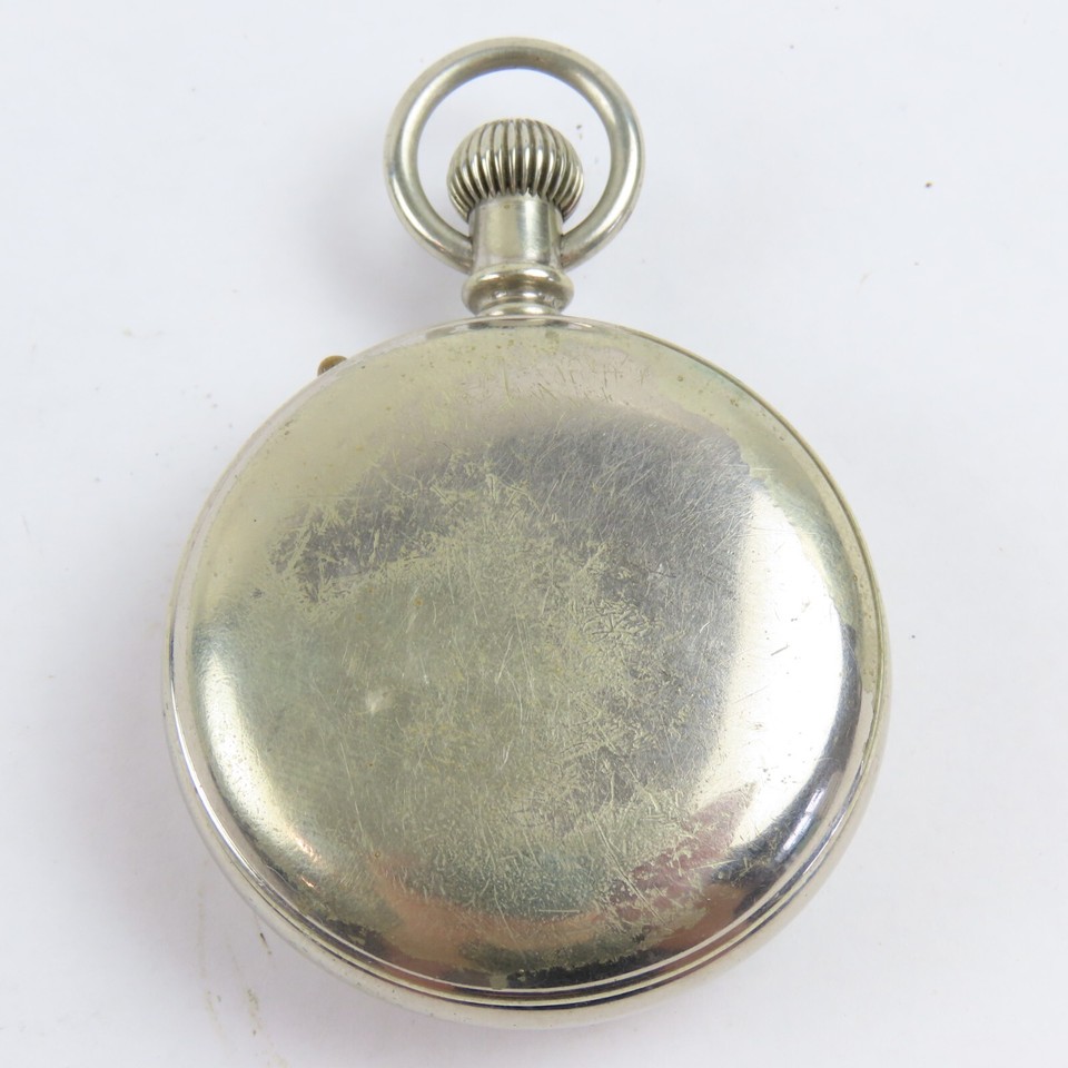 Manhattan Watch Co. 1 Button “Paper Dial” Open Face Circa 1883 Pocket ...