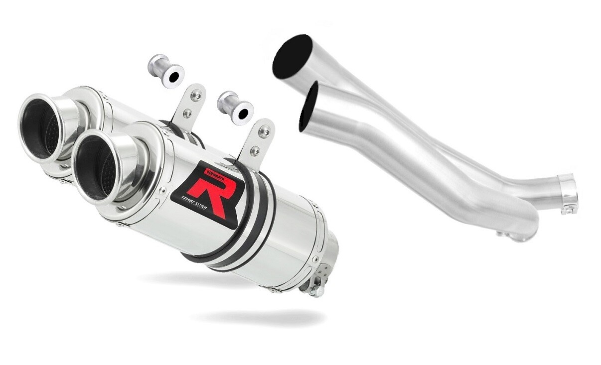 RVT 1000 R RC51 Exhaust GP I Dominator Racing silencer muffler 2000 ...